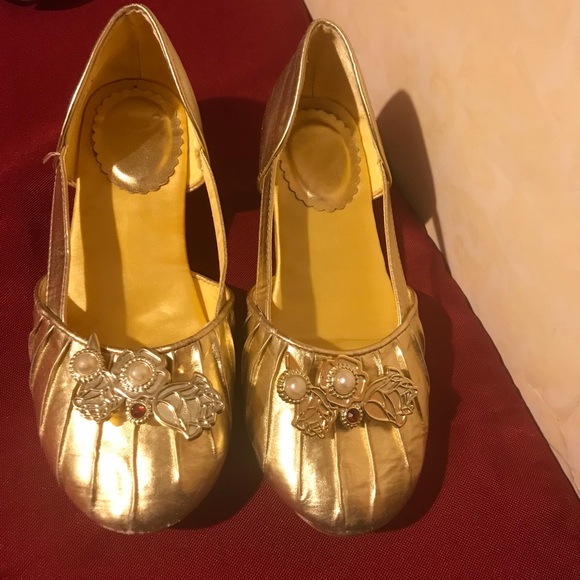 Disney | Shoes | Belle Disney Princess Shoes Size 25y | Poshmark
